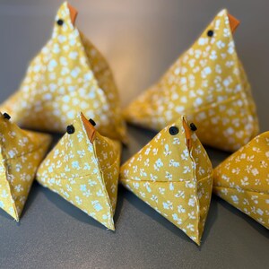 Clucking Cute Chicken Fabric Pattern Weights- Easy DIY Sewing Project ...