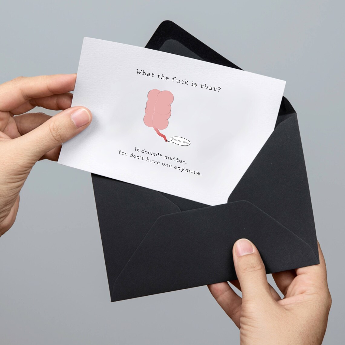 Funny Appendectomy Get Well Card (appendix Removal Surgery ...