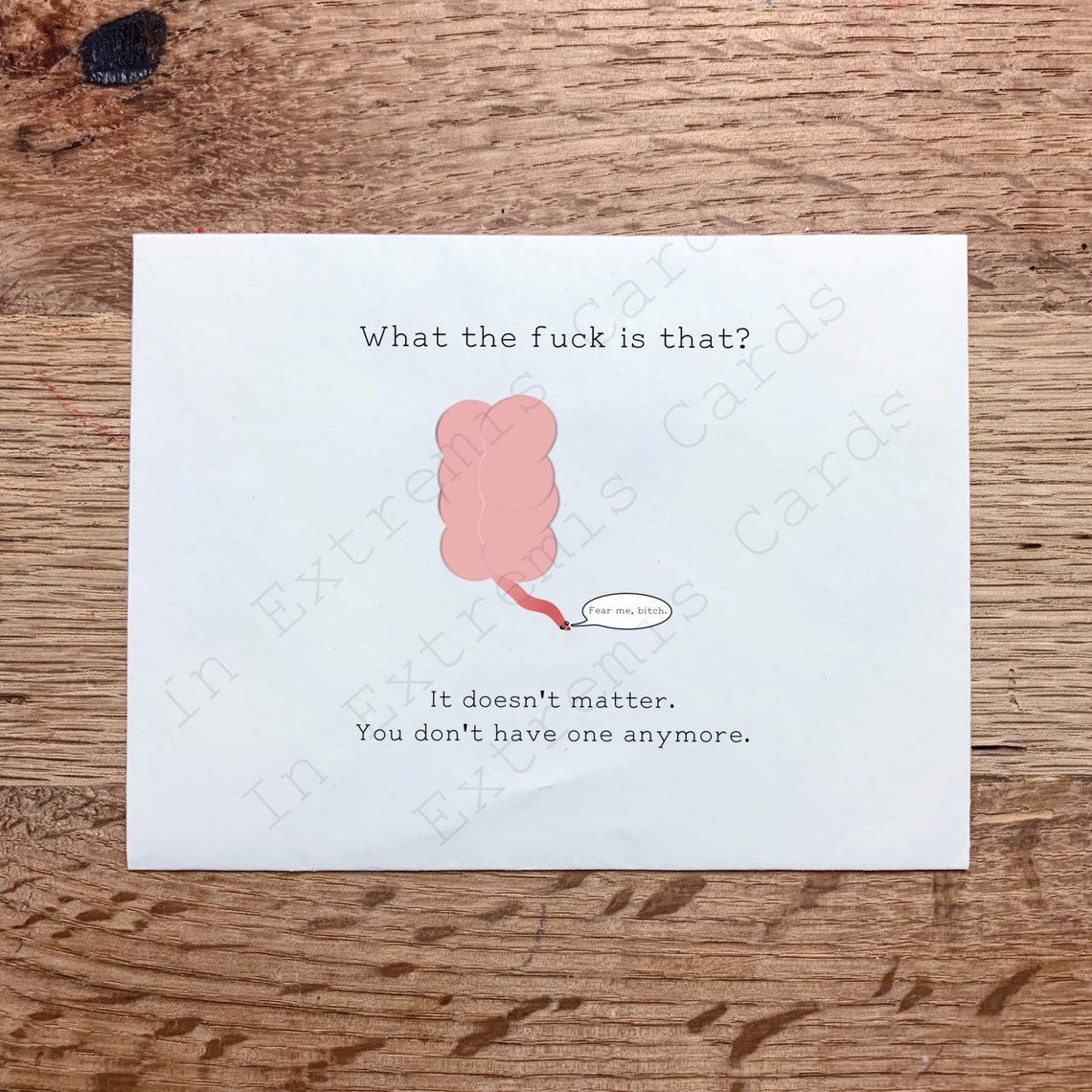 Funny Appendectomy Get Well Card (appendix Removal Surgery ...