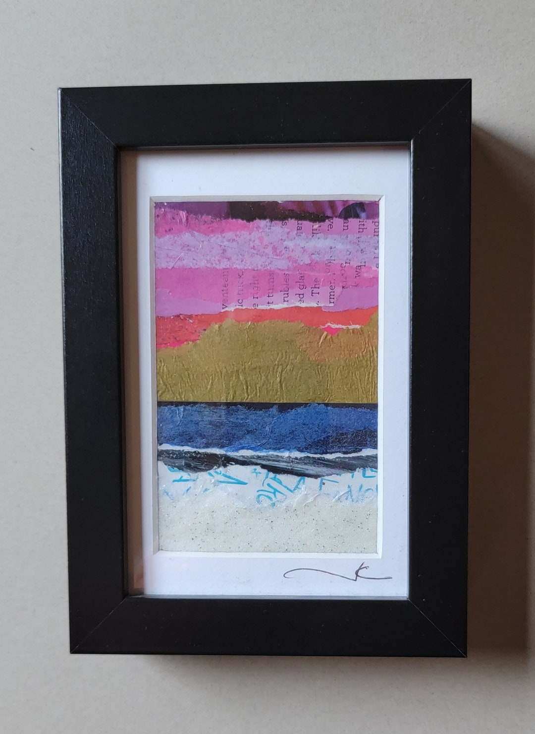 Collage Beach Scene With Florida Sand - Etsy