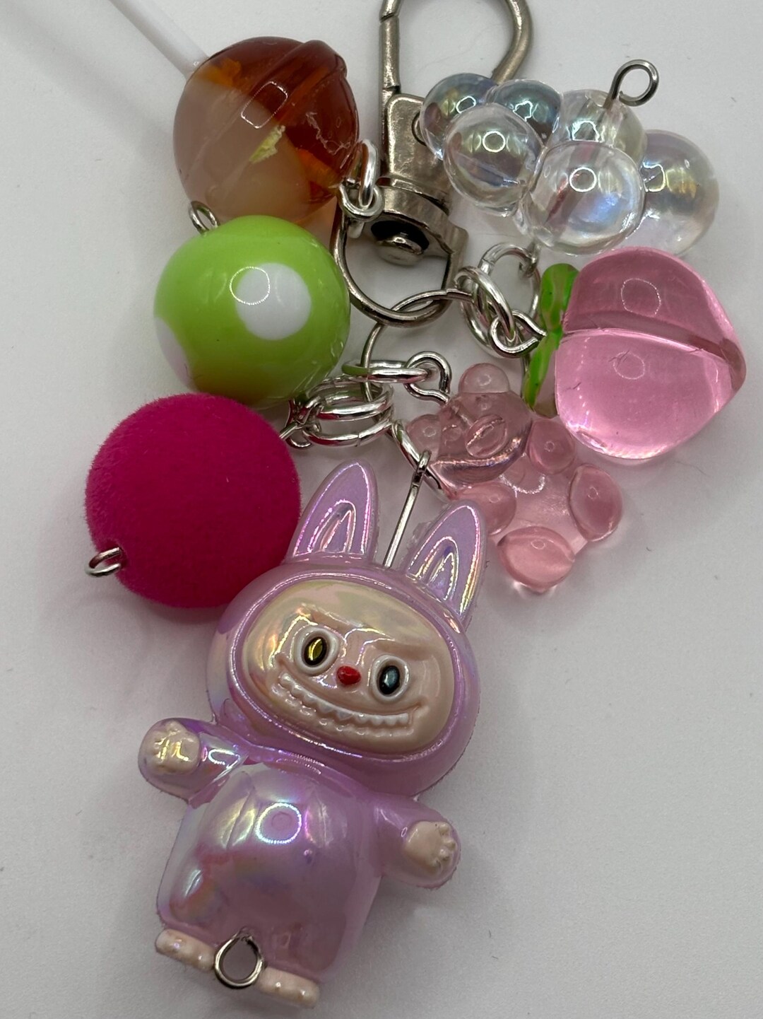 Labubu Lollipop Bag Charm (5 Colors) - Etsy