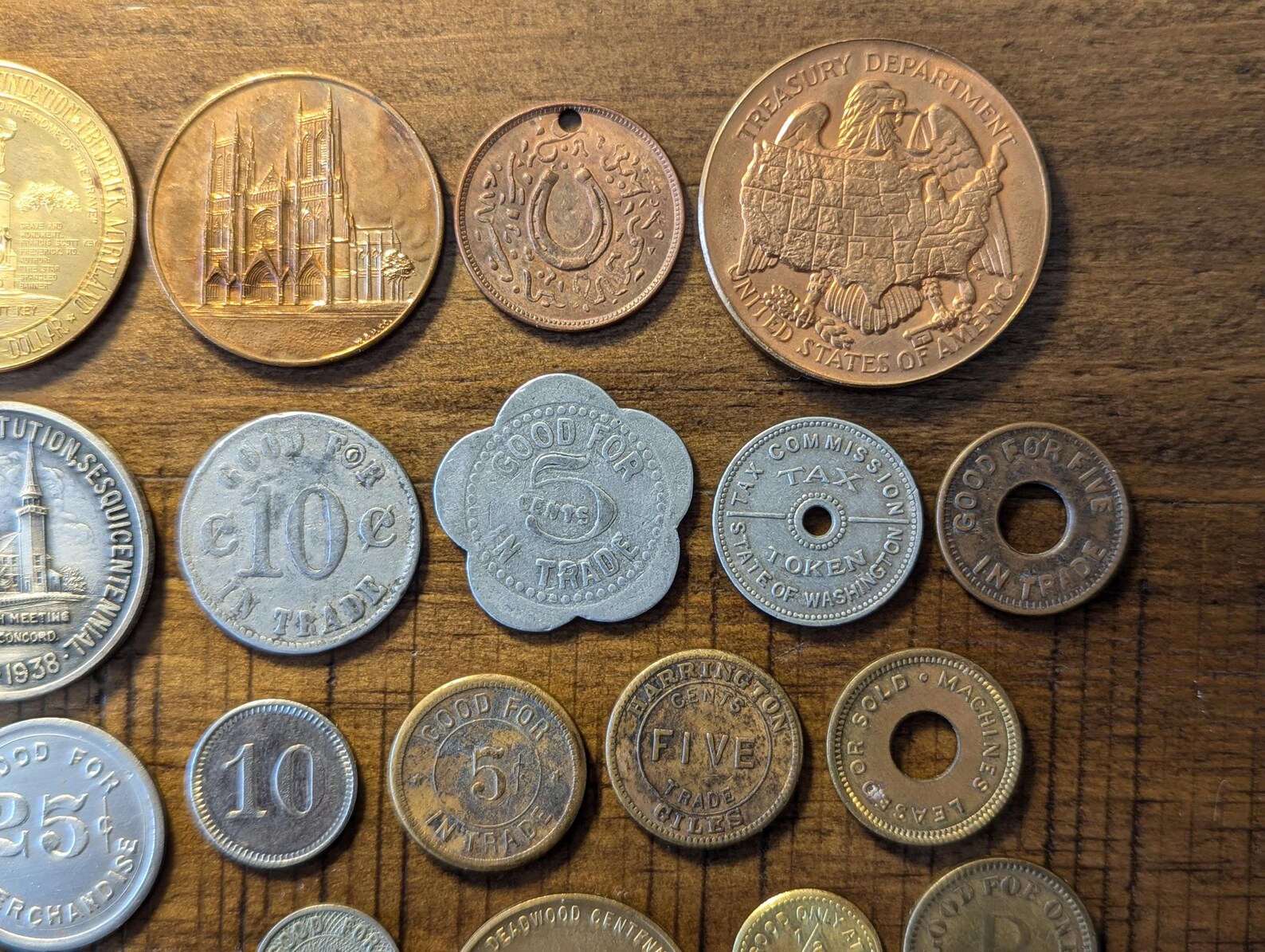 Instant Collection Coins Arcade Trade Tax Transit Good Luck Tokens ...