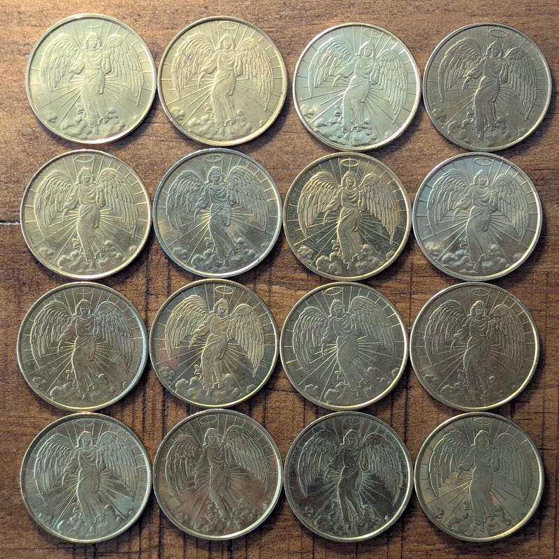 Angel Coin - Etsy