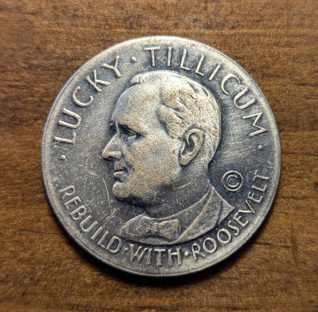 1930's Franklin D. Roosevelt FDR Lucky Tillicum Rebuild With Roosevelt ...