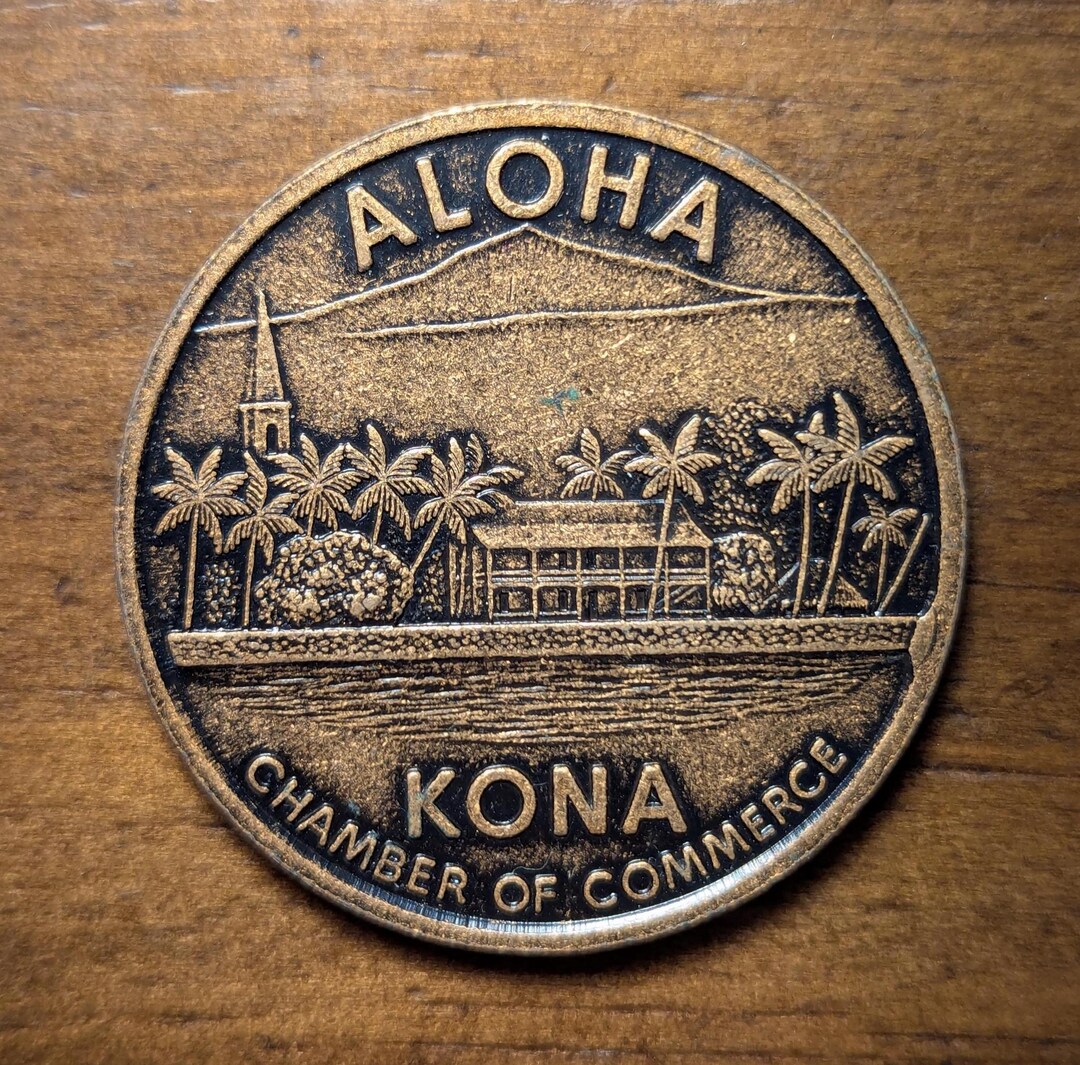 1974 Kailua-kona, Hawaii HI (big Island) Aloha Kona so Called Kona ...