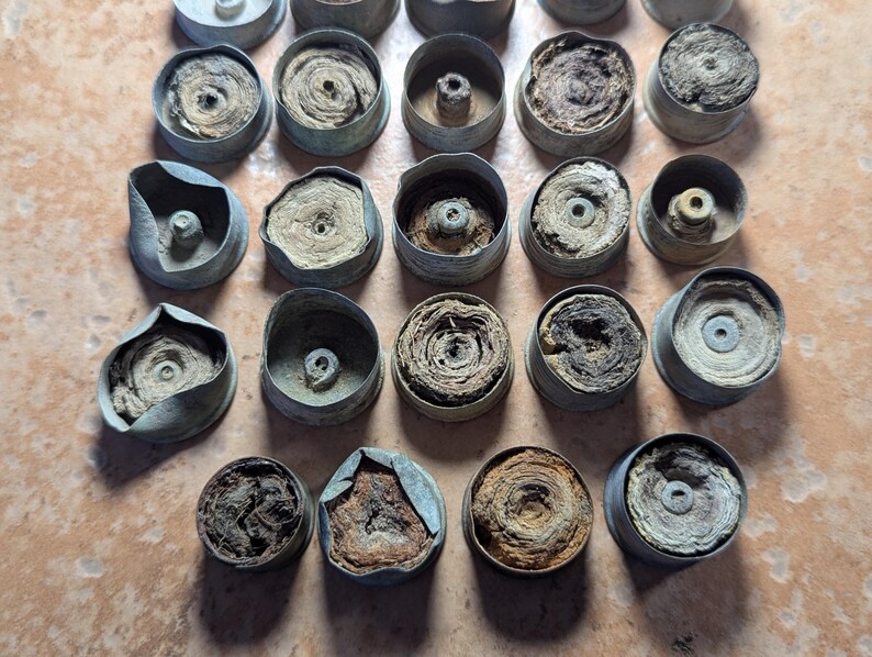 1890's-1900's Shotgun Shell Headstamp Brass Bases Art Upcycling ...
