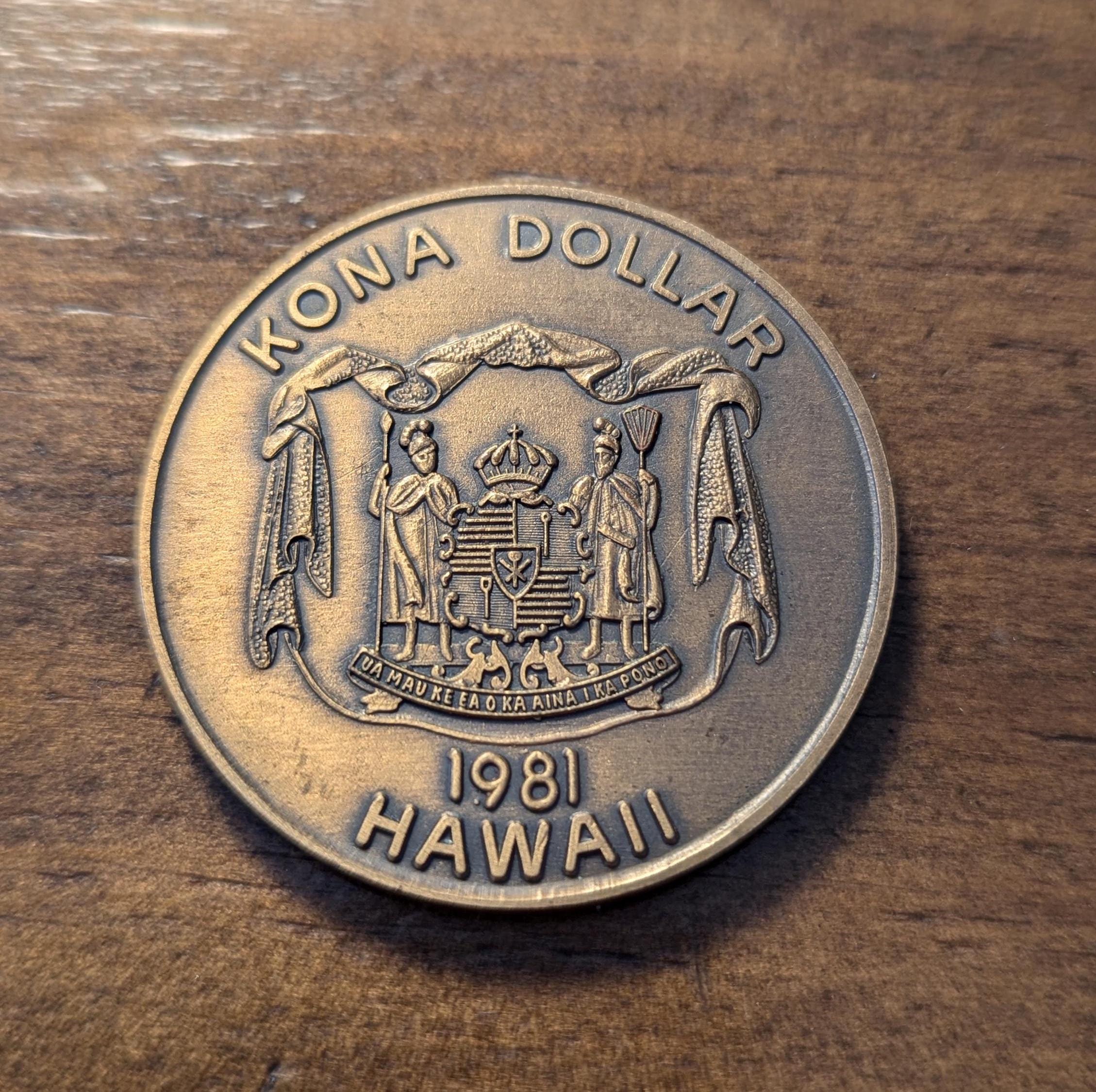 1981 Kailua-kona, Hawaii HI (big Island) Aloha Kona Coast so Called ...