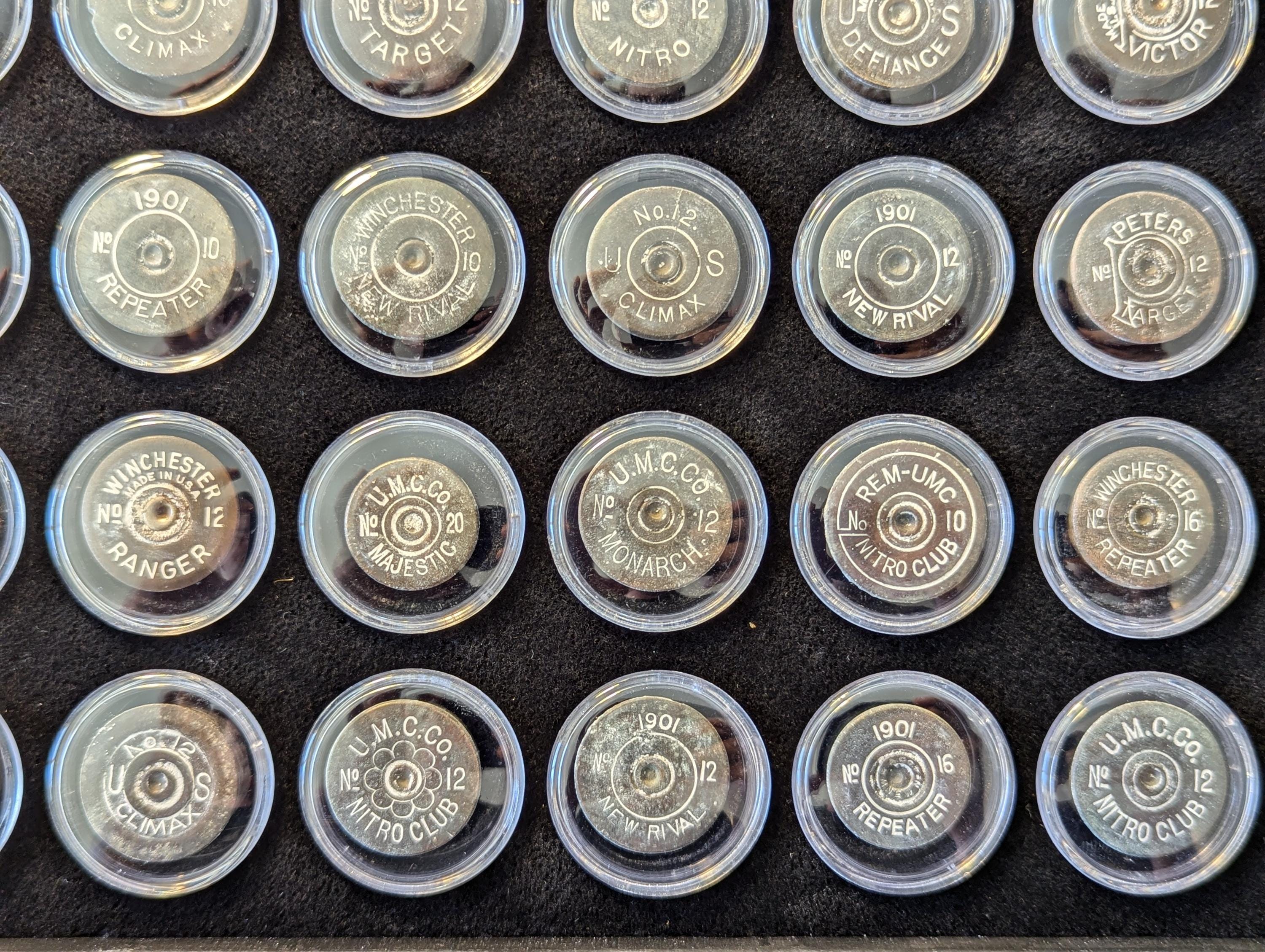 Vintage 1890's-1900's Shotgun Shell Headstamp Brass Bases Art ...