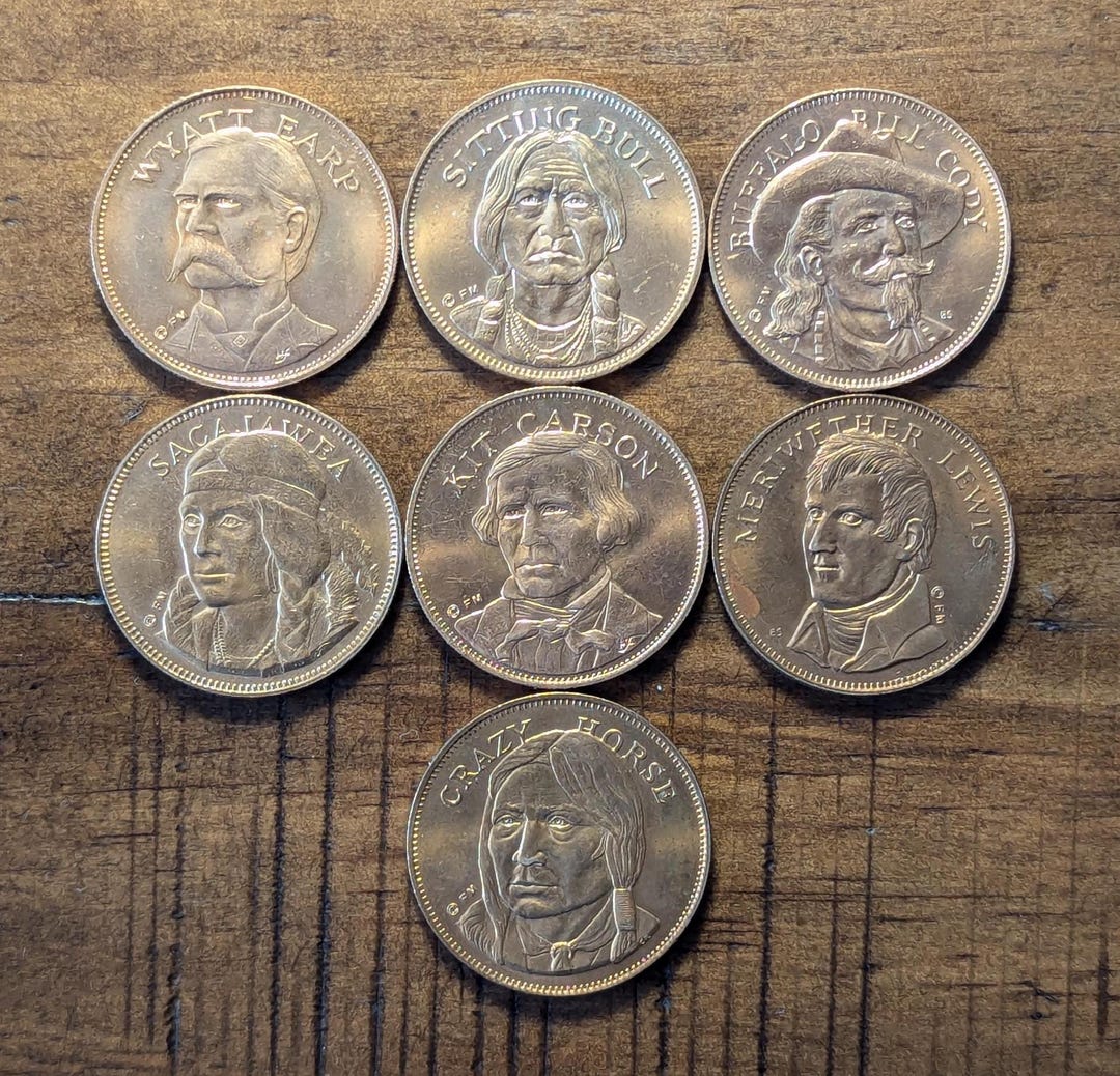 Wyatt Earp Sitting Bull Buffalo Bill Cody Sacajawea Kit Carson ...