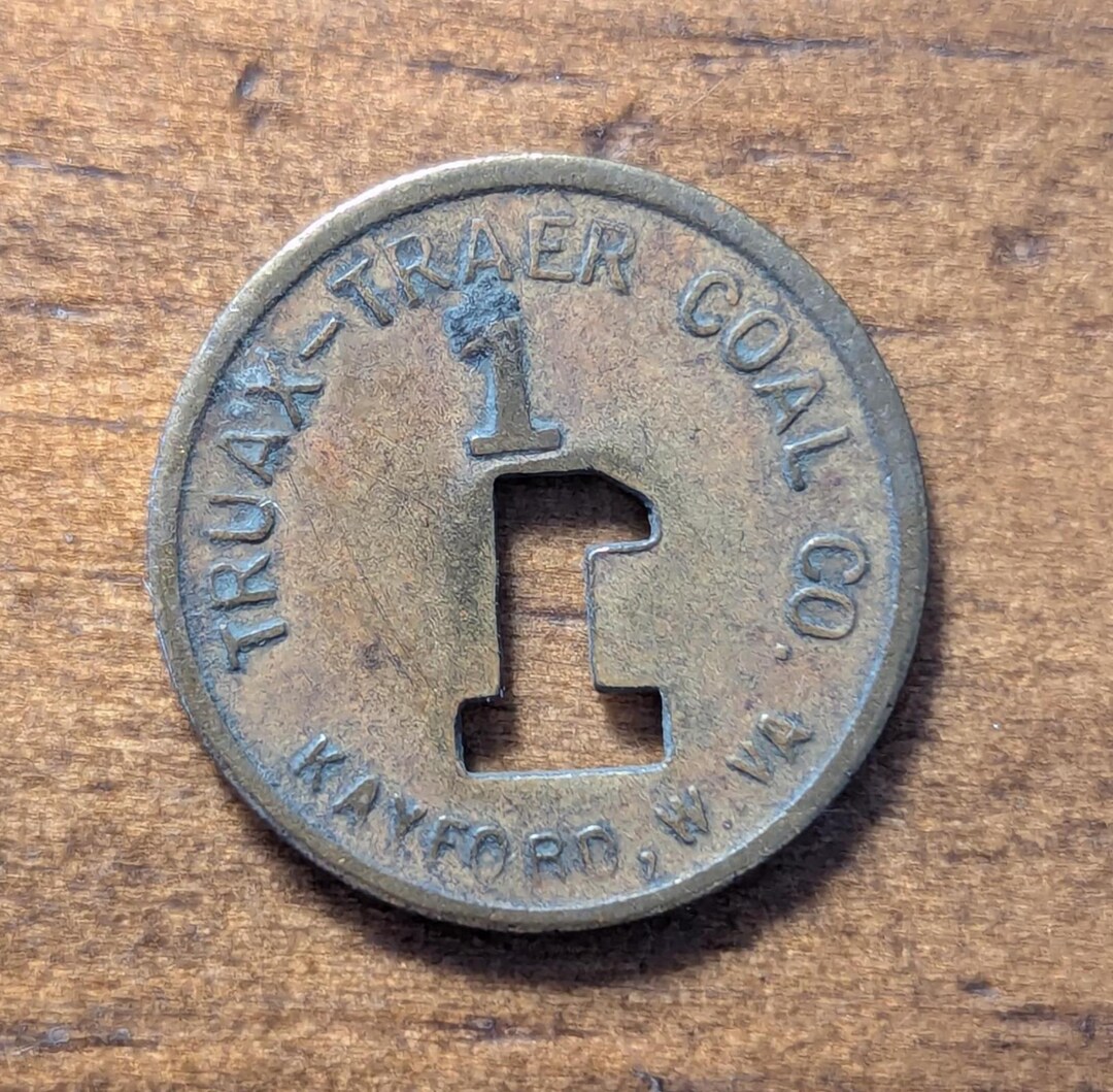 Kayford, West Virginia WV Truax Traer Coal Co. 1 Orco Coal Scrip Trade ...