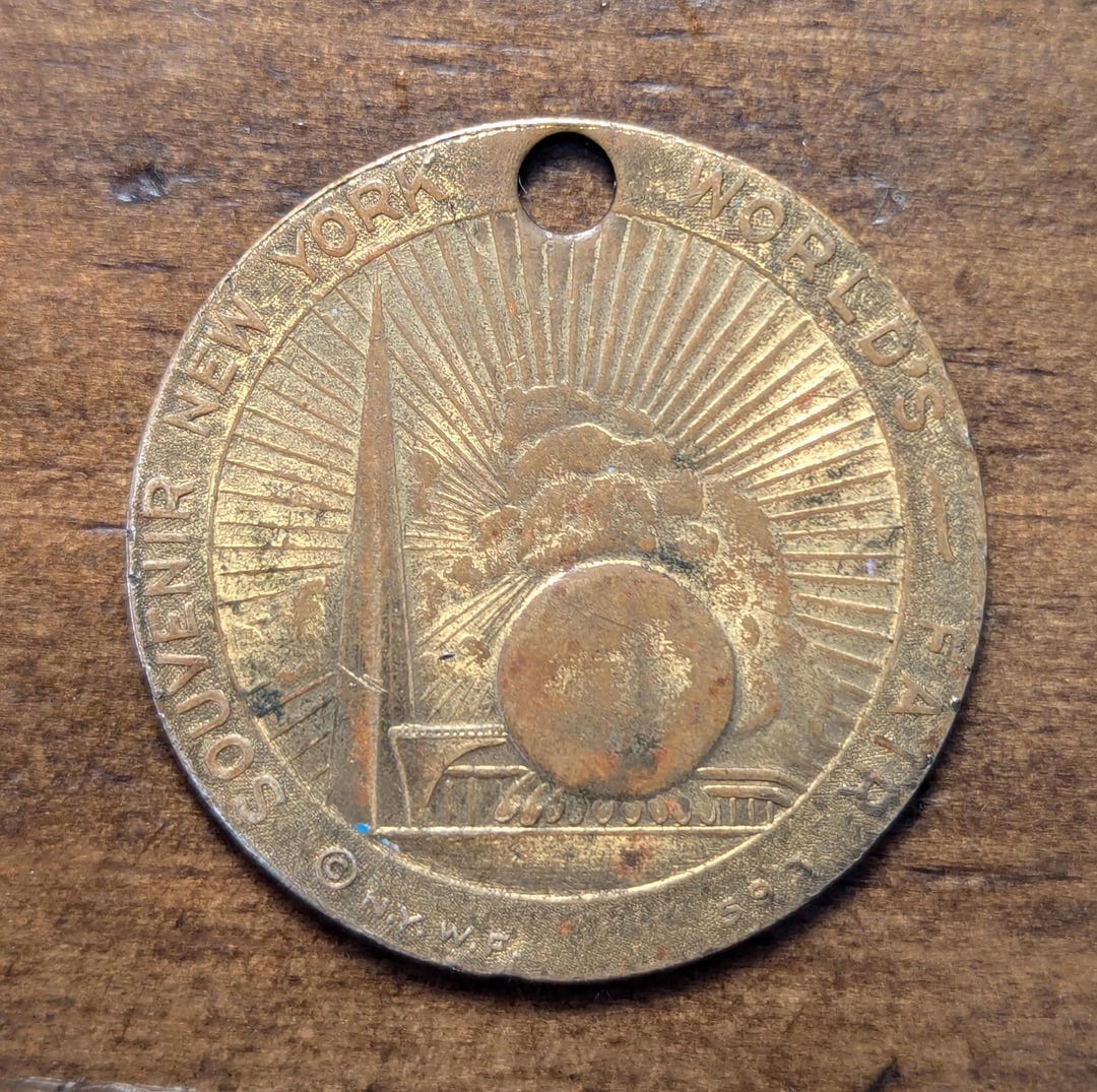 1939-1940 New York World's Fair Billy Rose's Aquacade Swimmer Commemorative Coin Medal Token - Etsy