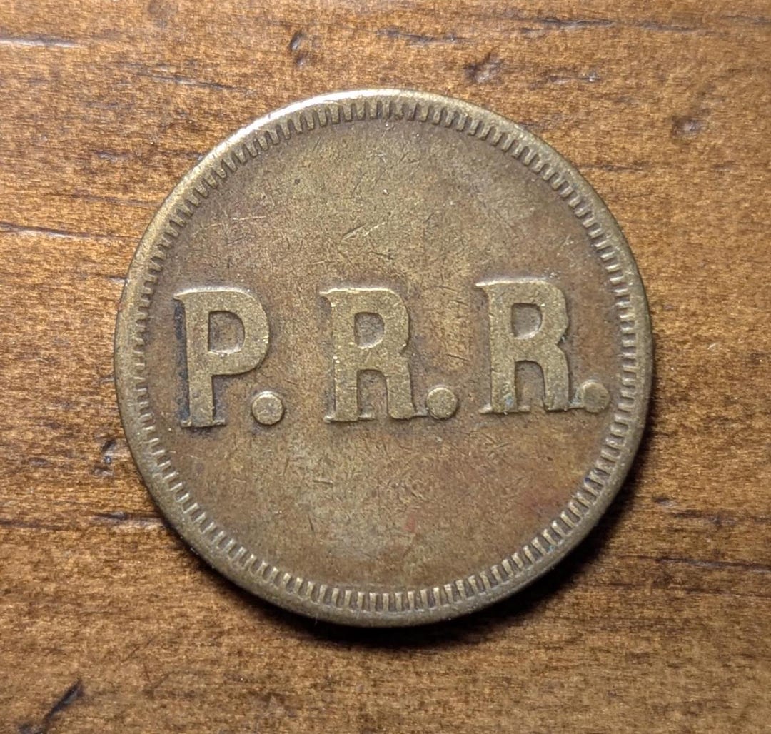 Pennsylvania Railroad P. R. R. Drinking Cup ? Uniface Vintage Brass ...