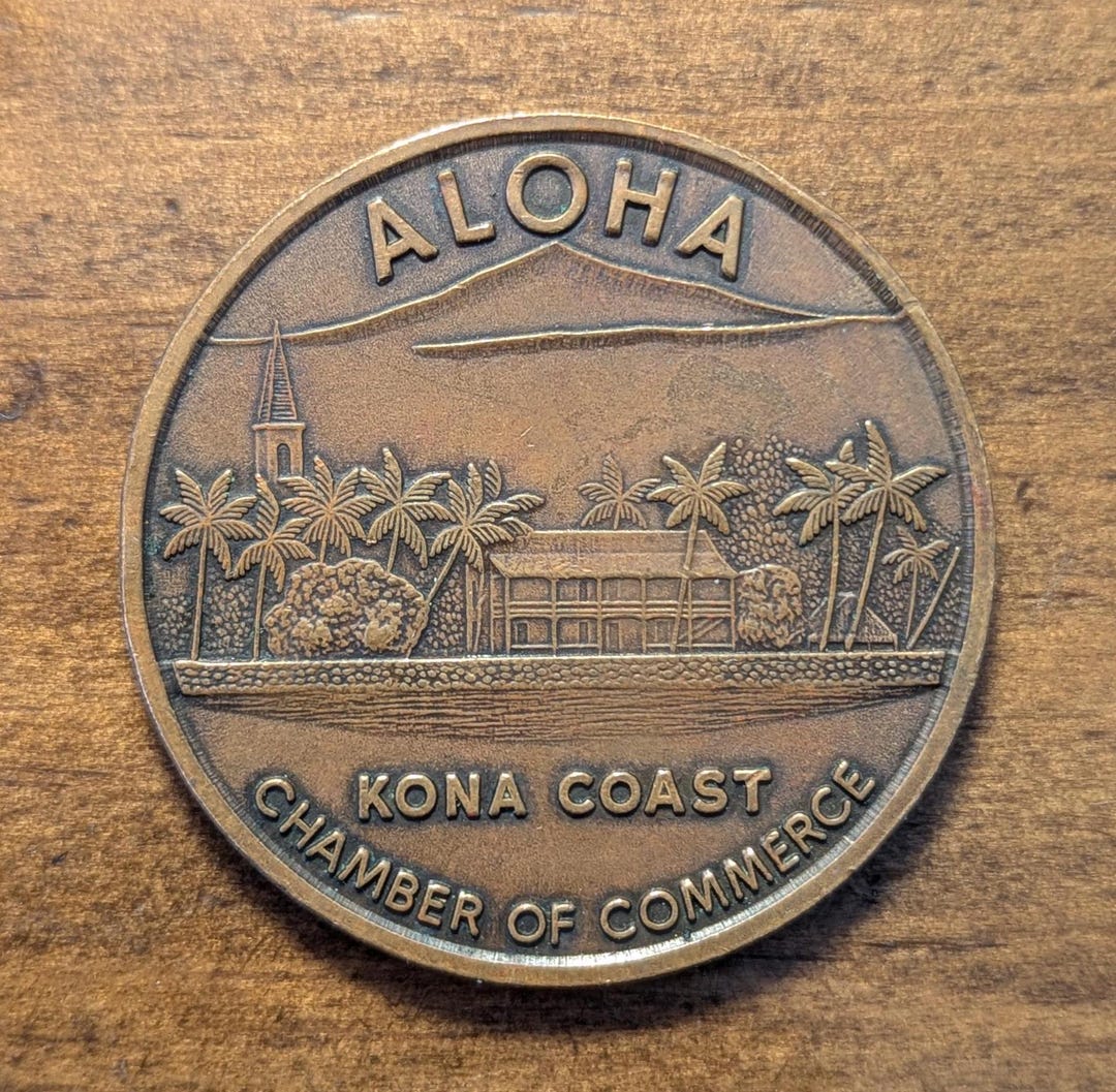 1978 Kailua-kona, Hawaii HI (big Island) Aloha Kona Coast so Called ...