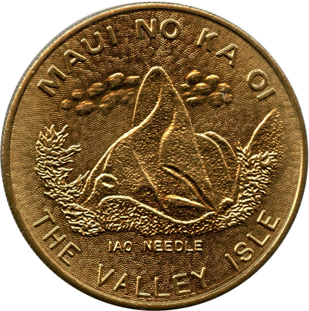 Maui, Hawaii HI the Valley Isle Lahaina First Capital so Called Dollar ...