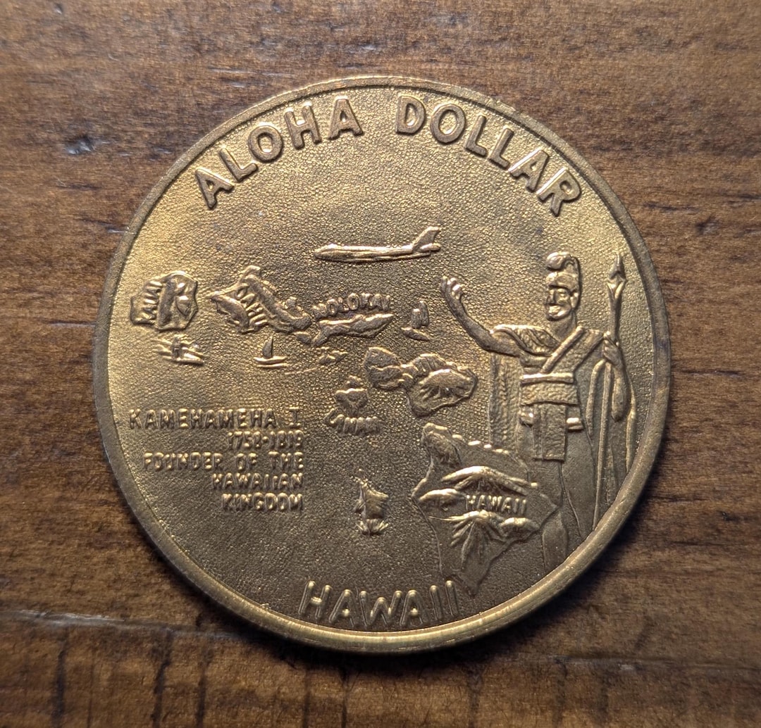 Hawaii HI Hawaiian Islands Aloha Dollar King Kamehameha Hawaii Kingdom ...