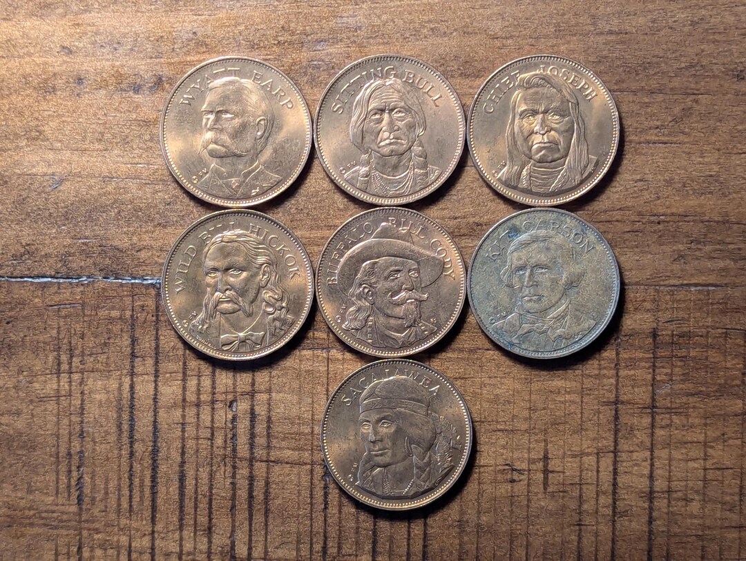Wyatt Earp Sitting Bull Chief Joseph Wild Bill Hickok Buffalo Bill Cody ...