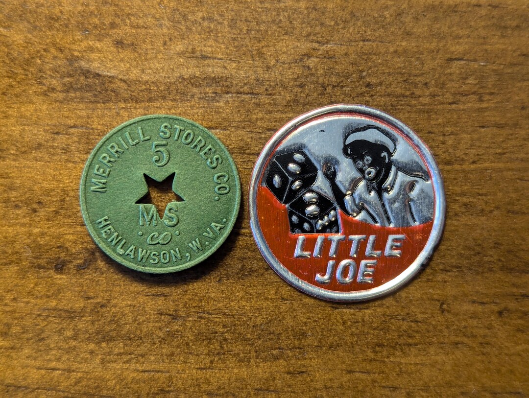 1943 WWII Era Fiber Henlawson, West Virginia WV Merrill Stores Company ...