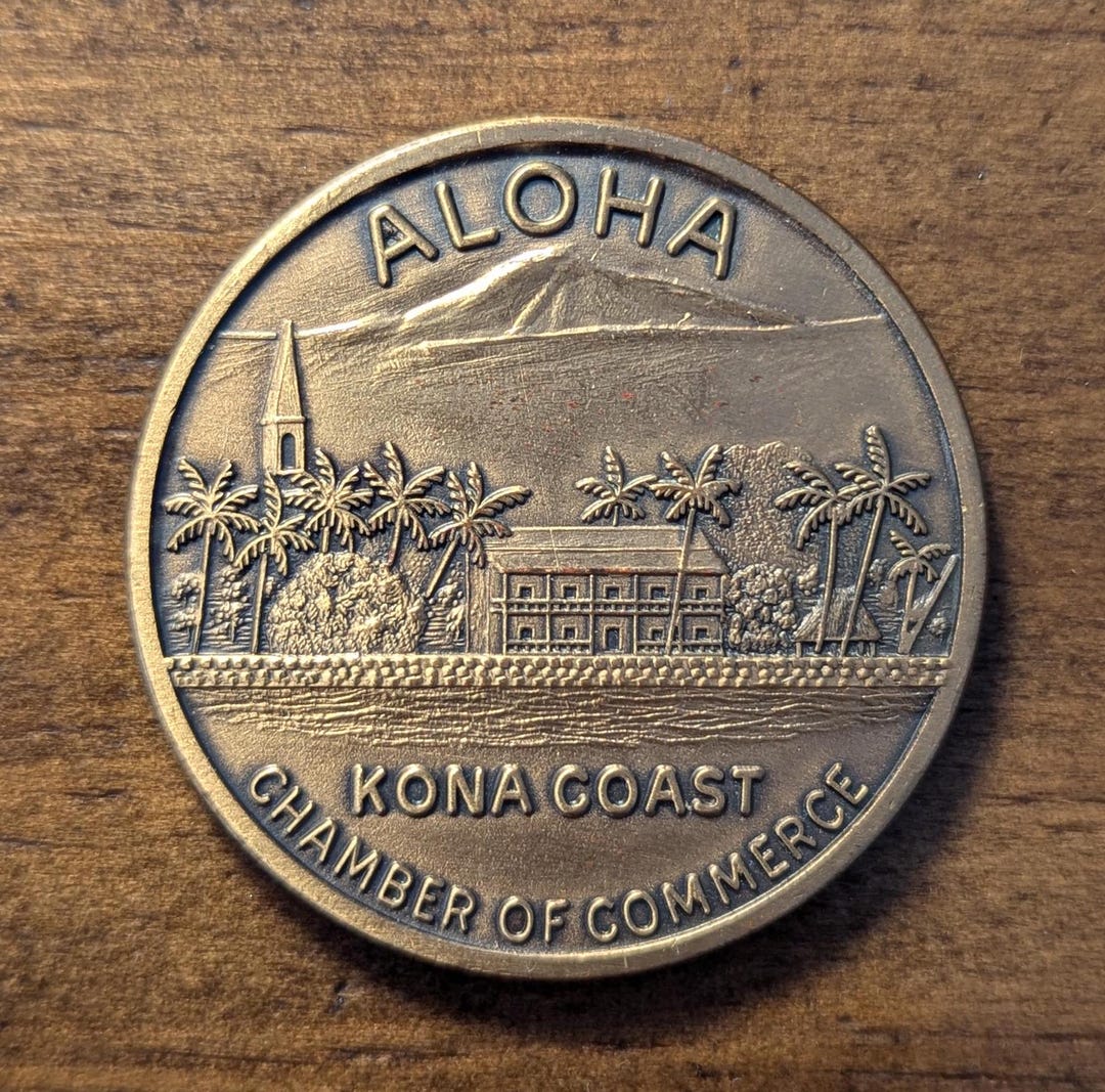 1981 Kailua-kona, Hawaii HI (big Island) Aloha Kona Coast so Called ...