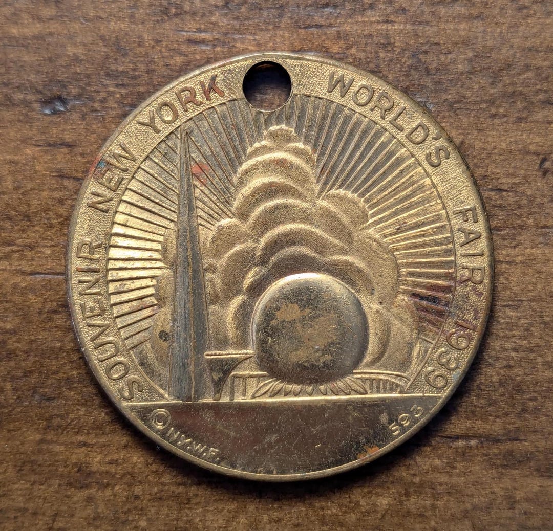 1939 New York World's Fair Statue of Liberty Pictorial Image ...