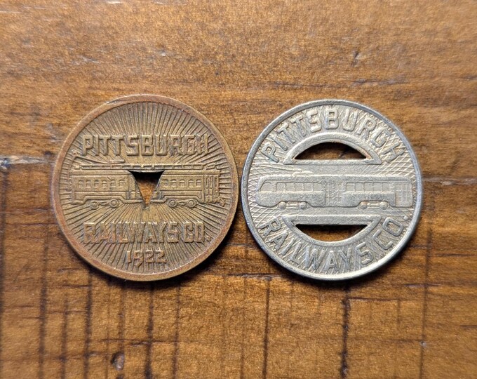 1922 Pittsburgh, Pennsylvania PA Pittsburgh Railways Co. Streetcar ...
