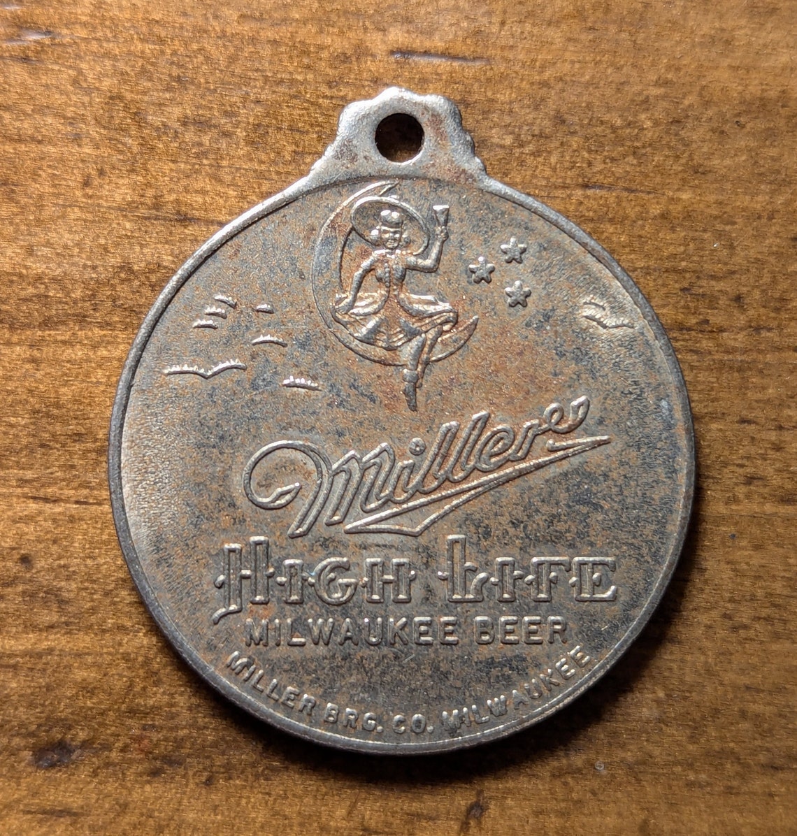 Miller High Life Milwaukee Beer Advertising the Champagne of Bottle ...