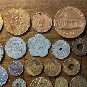 Instant Collection Coins Arcade Trade Tax Transit Good Luck Tokens ...