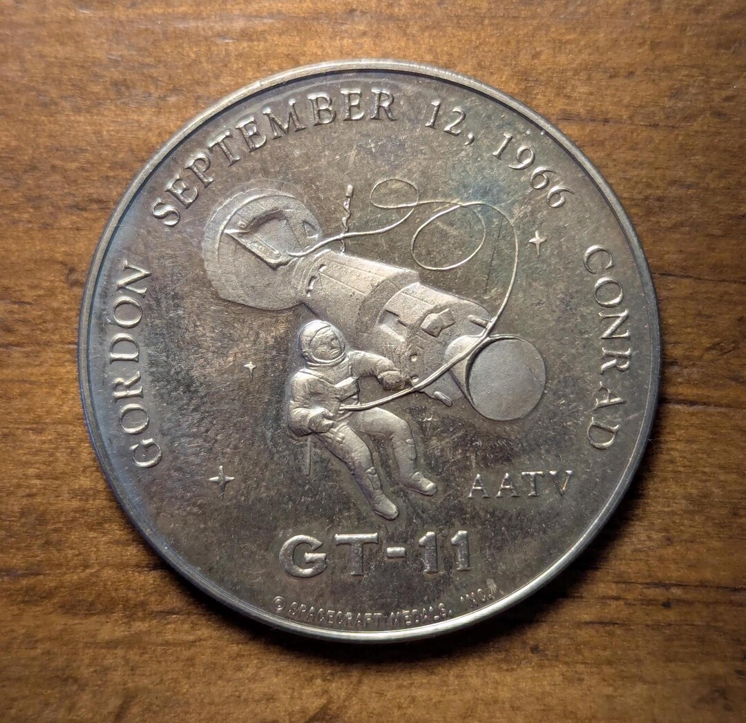 Sept. 12, 1966 NASA Project Gemini GT-II Gordon Conrad Spacecraft ...