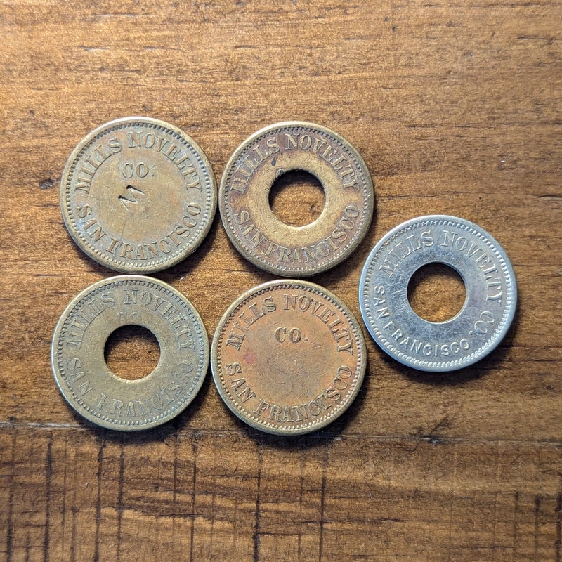 Slot Machine Tokens - Etsy