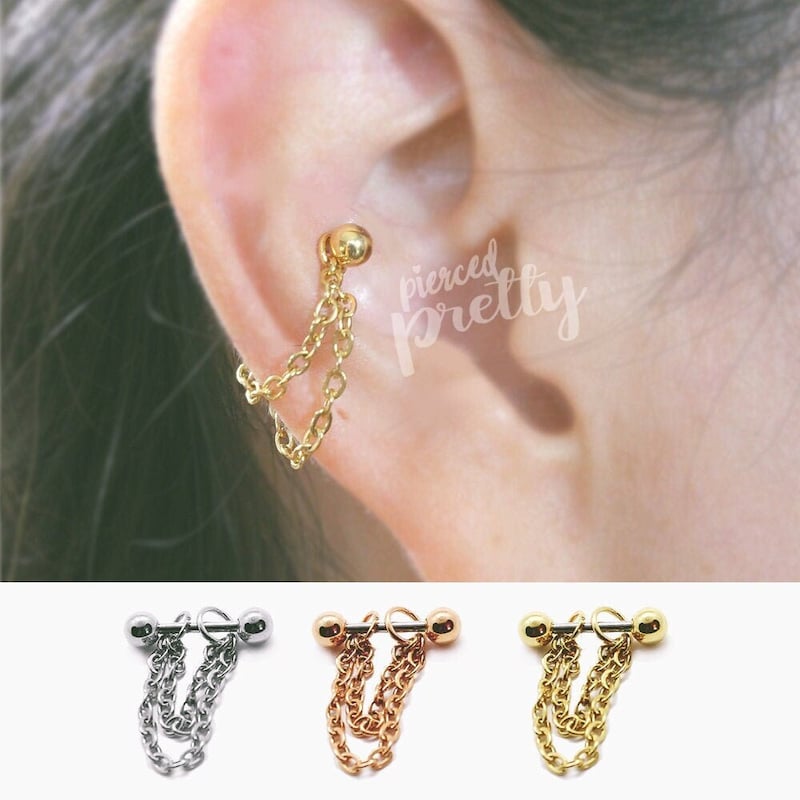 Inner Conch Piercing - Etsy