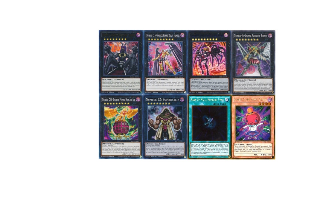 Yugioh Gimmick Puppet 2024 Deck Humpty Dumpty Number C40 Grinder Golem ...