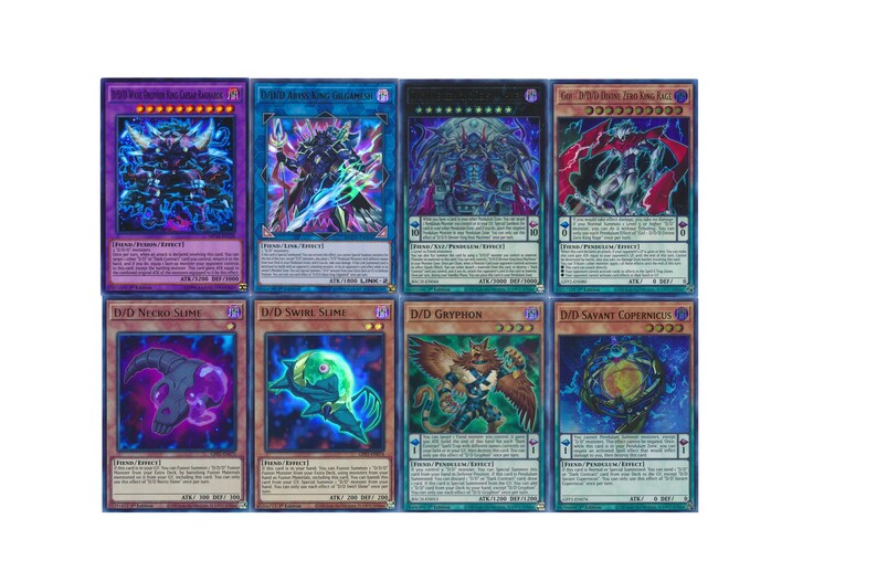 Yugioh D/D/D 2023 Deck Deviser King Deus Machinex Abyss Gilgamesh ...