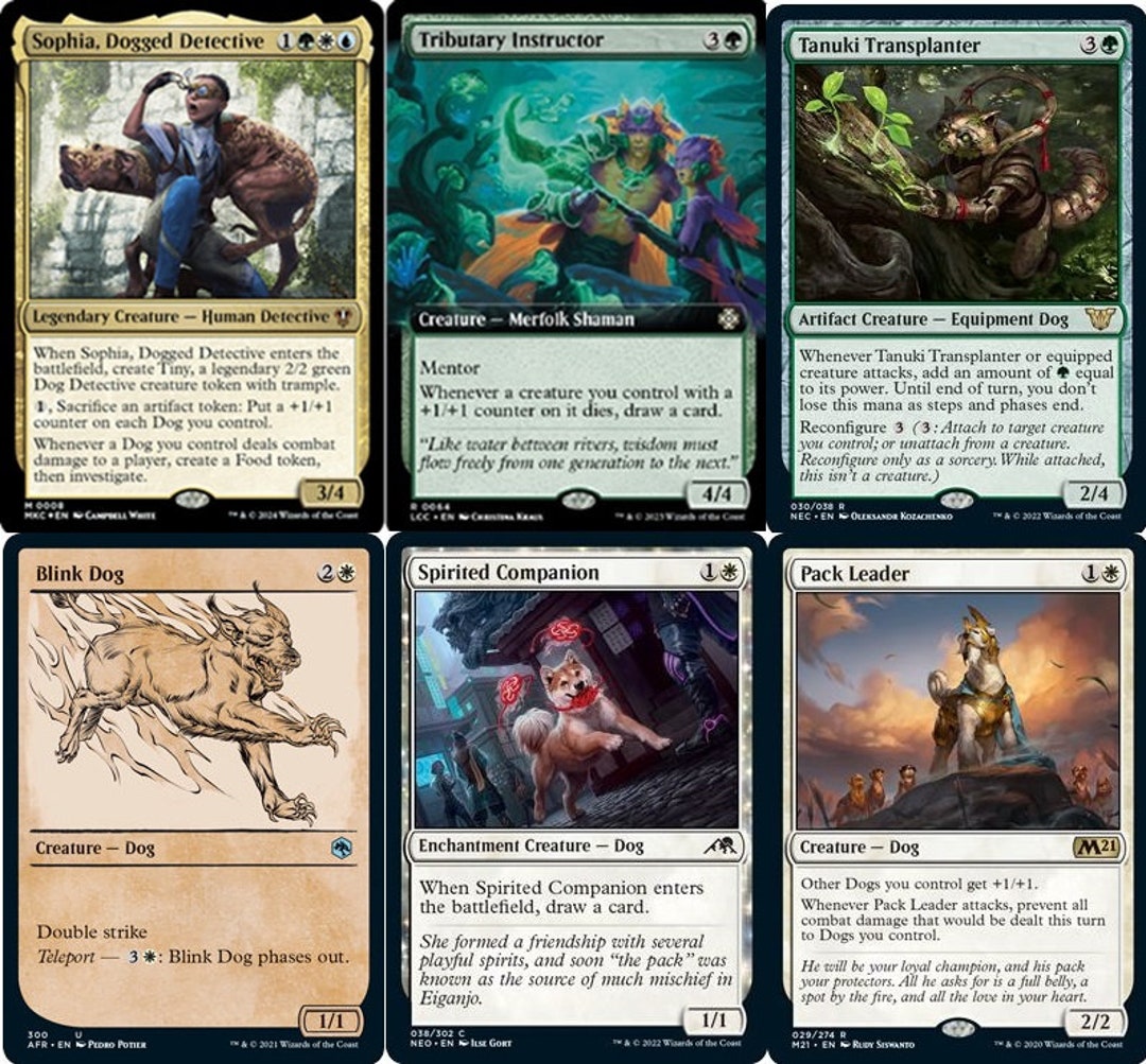 MTG Commander EDH Deck Sophia, Dogged Detective 100 Magic Cards Deck ...