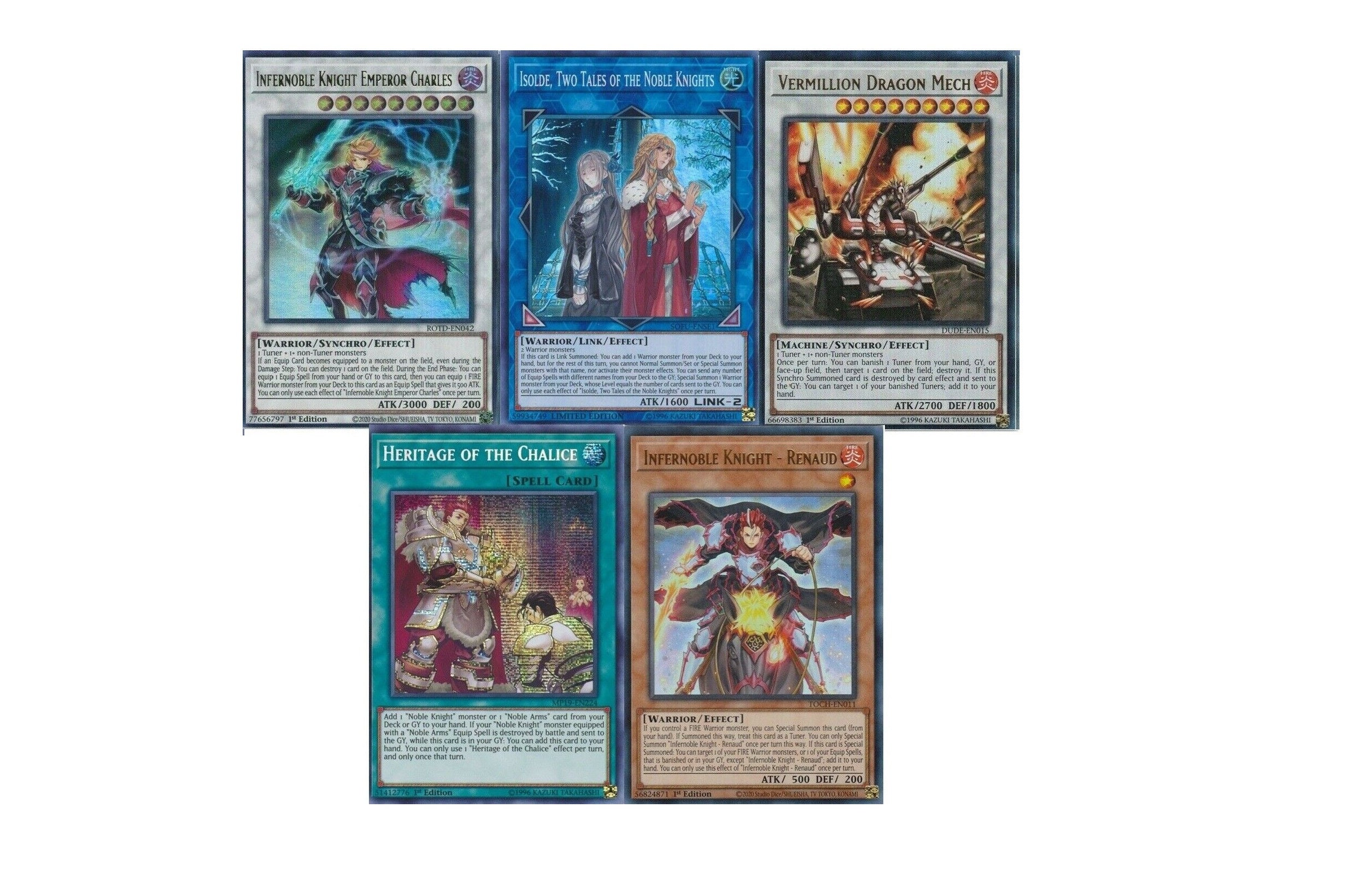 Yugioh Infernoble Knight Budget Deck Renaud Charles 55 Cards NM - Etsy Yugioh Infernoble Knight Budget Deck Renaud Charles 55 Cards NM - Etsy