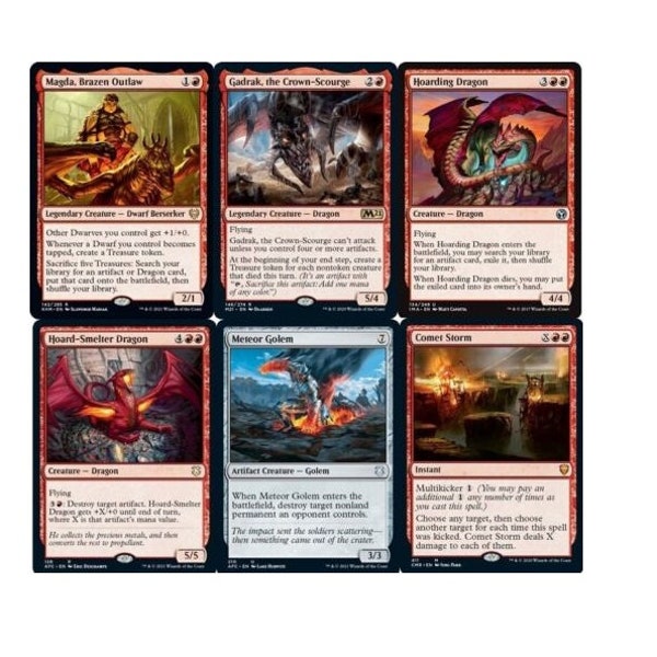 Mtg Commander Dwarf Deck - Etsy