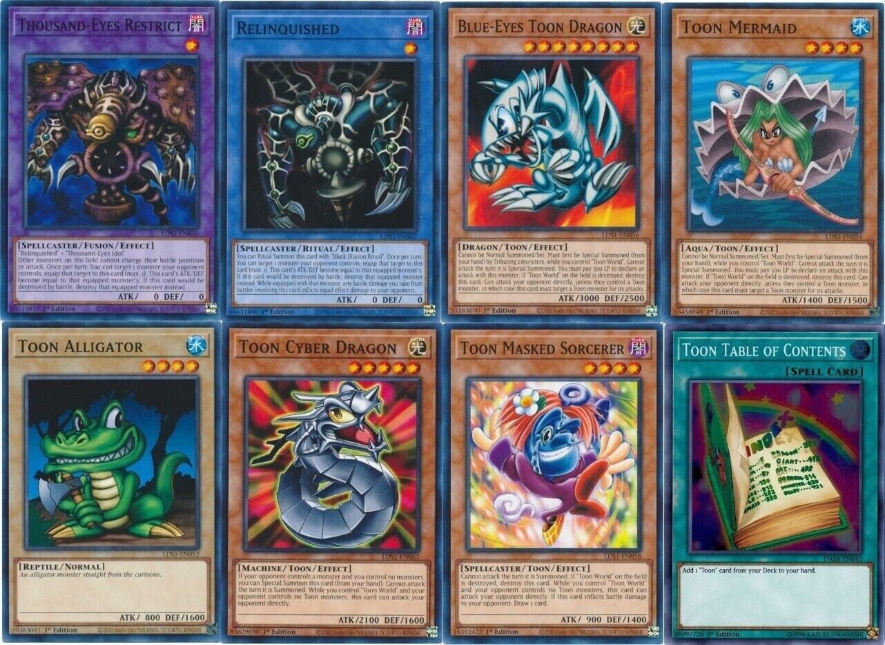 Yugioh Maximillion Pegasus Toon Deck Blue-eyes Table Table NM - Etsy
