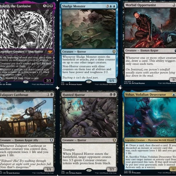 Mtg Commander Deck Box Slime - Etsy