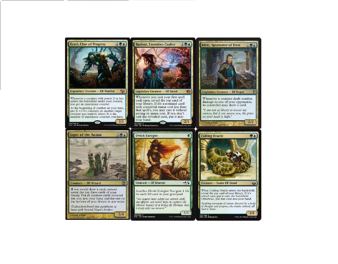 Empowering Elves green Blue Deck Ezuri Edric Rashimi MTG Magic the ...