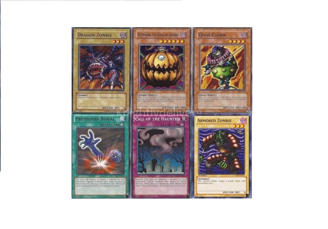 Yugioh Bonz Complete Deck Pumoking Call of the Haunted - Etsy