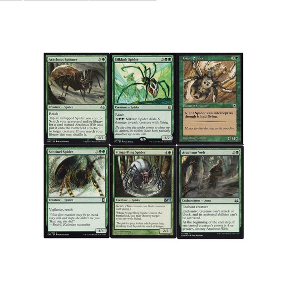 Spider Mtg Tokens - Etsy