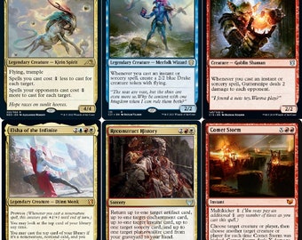 MTG Commander Deck EDH Deck Falco Spara, Pactweaver 100 Magic Cards Custom Deck Powerful ...