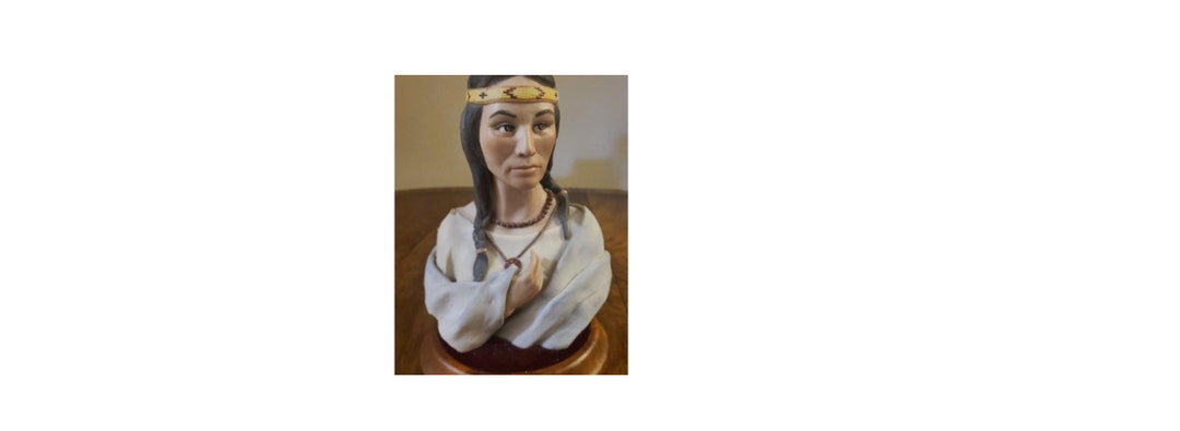 Edward J. Rohn Native American Porcelain Bust Signed 16 - Etsy