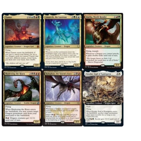 Tiamat Deck Mtg - Etsy
