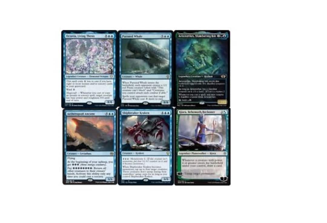 Custom Commander Deck Arixmethes Sea Creatures EDH MTG - Etsy