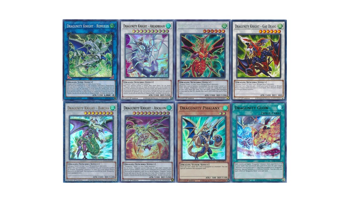 Yugioh Dragunity 2023 Deck Knight Romulus Gae Bulg Legatus Remus Gram ...
