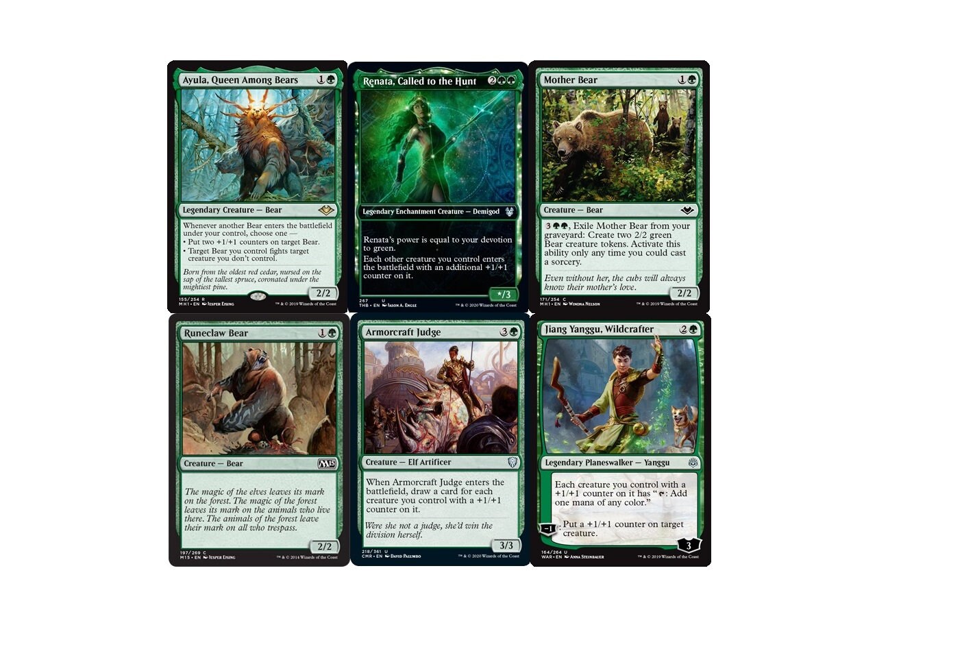 Ayula Bear Tribal Deck Commander/edh MTG Magic the Gathering - Etsy