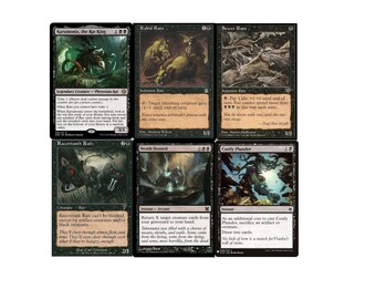 Totentanz, Swarm Piper MTG EDH Custom Commander Deck, Rat Tribal - Etsy