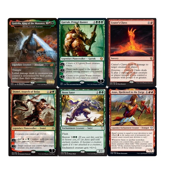 Godzilla Commander Deck - Etsy