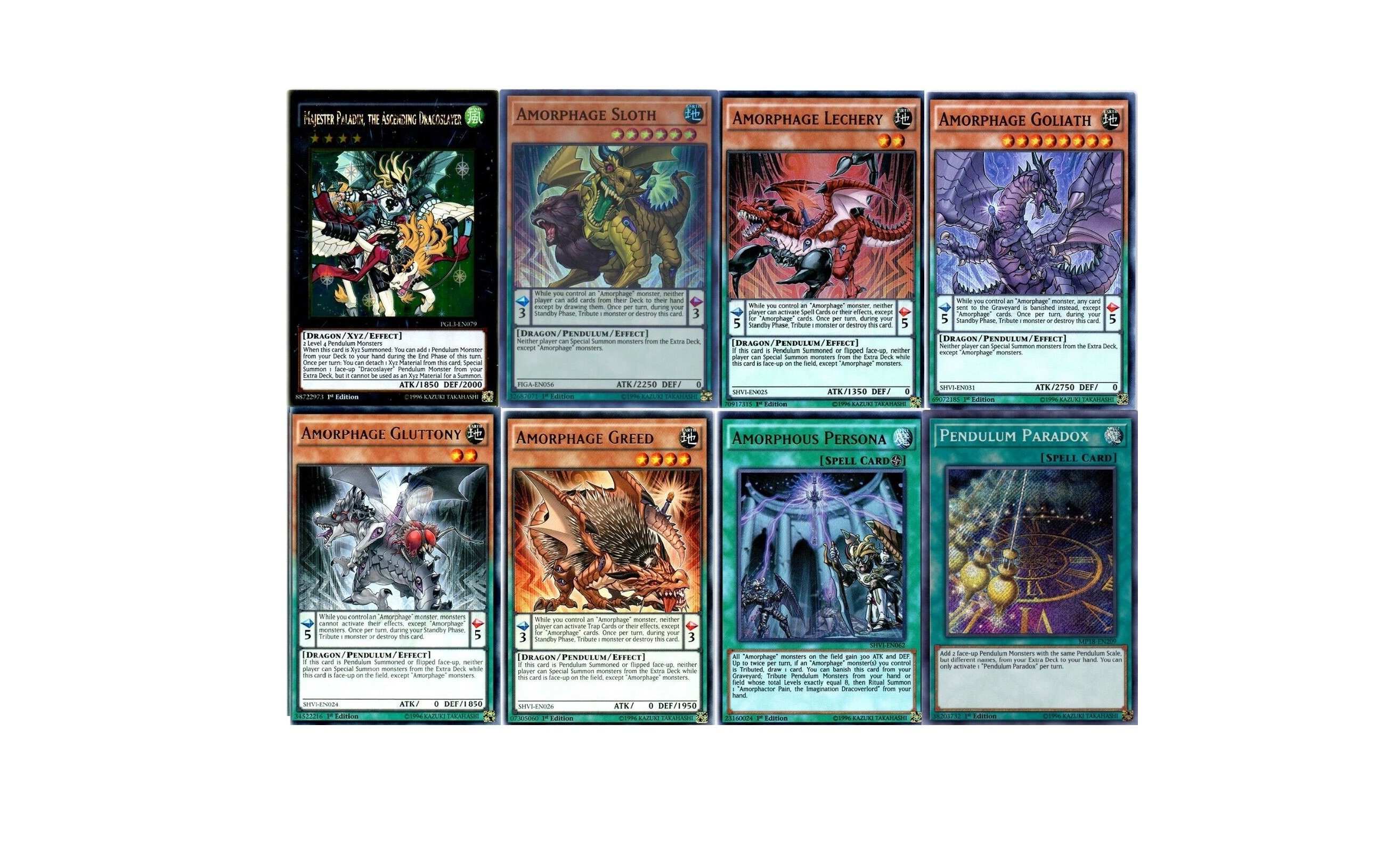 Yugioh Amorphage 2023 Deck sloth Lechery Amorphous - Etsy