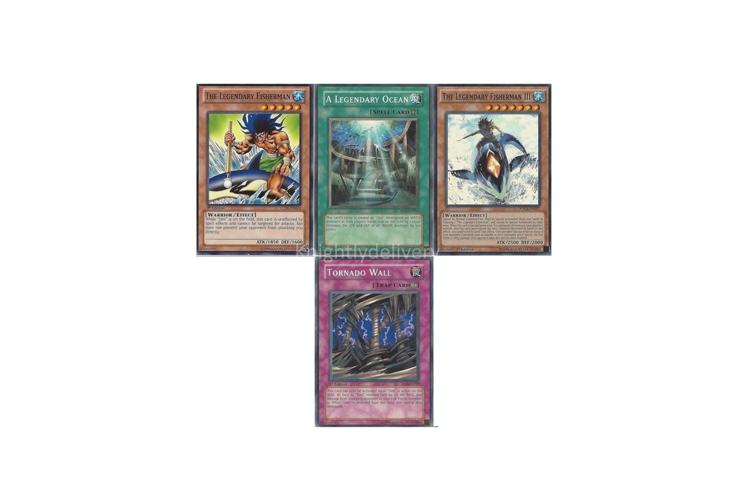 Mako Tsunami Deck the Legendary Fisherman III Ocean 40 Cards - Etsy
