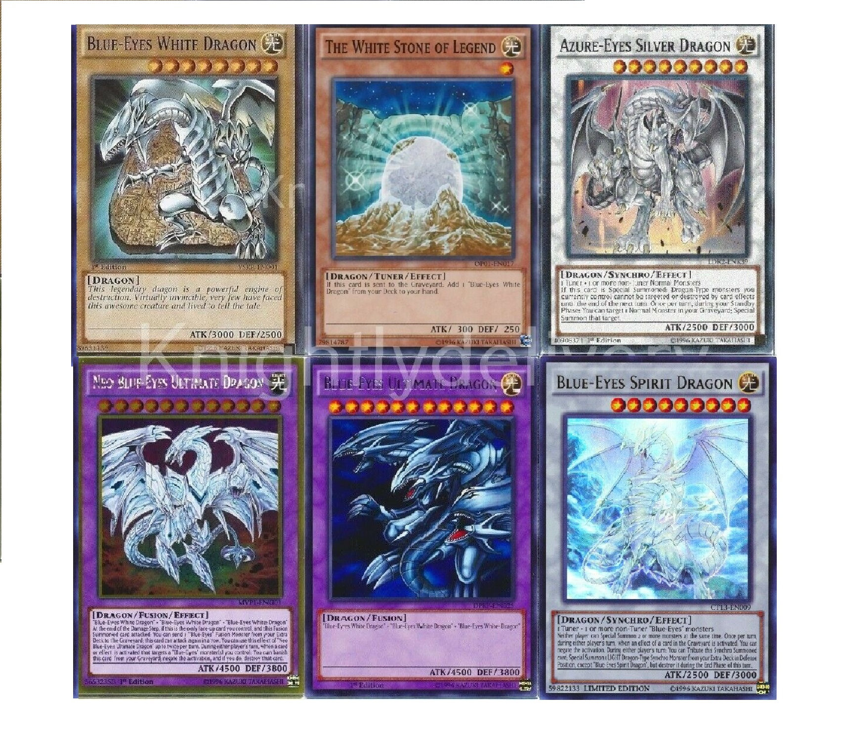 Azure Eyes Silver Dragon Deck